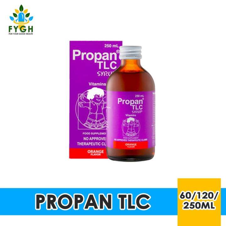 Propan TLC Syrup Multivitamins for Kids 60/120/250mL | Lazada PH