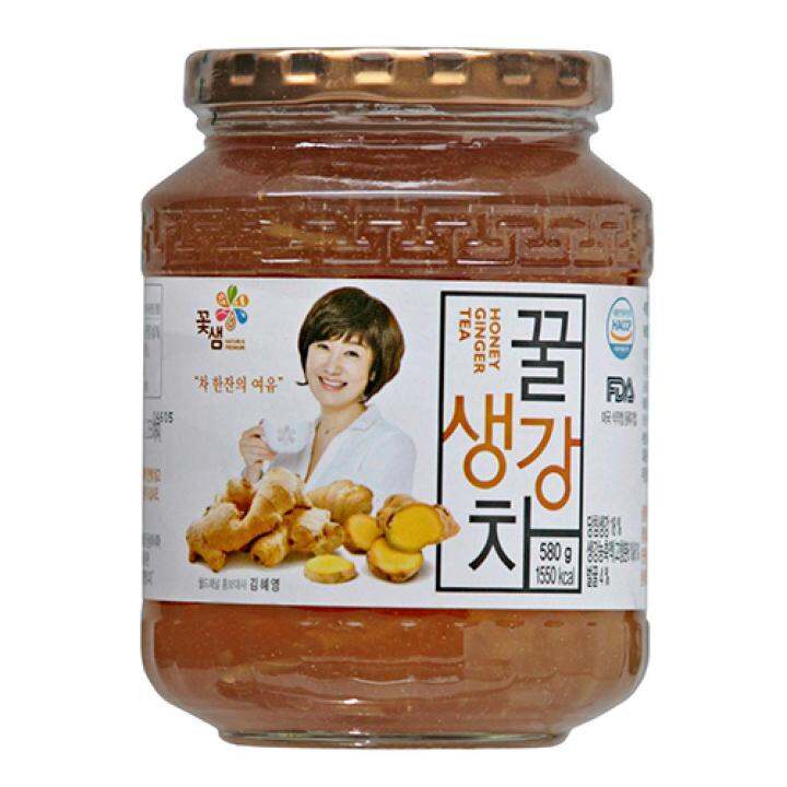 ชาขิงผสมน้ำผึ้งเกาหลี original kkoh shaem honey ginger tea 580g / 1 kg ...