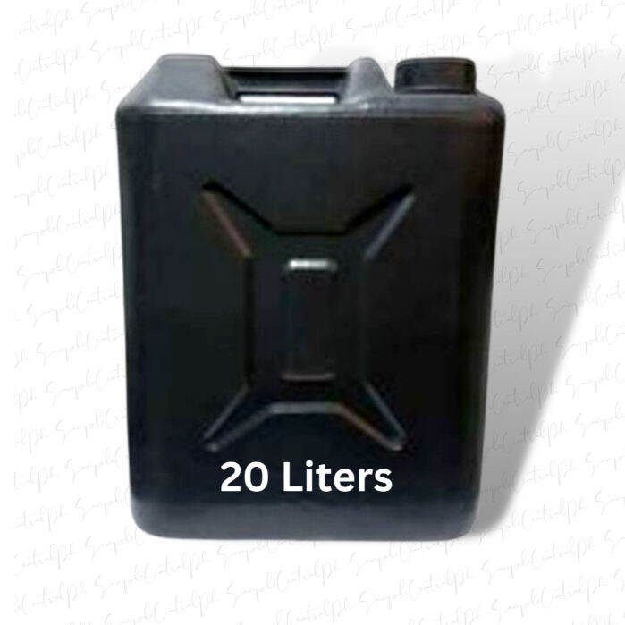 Industrial grade 20 Liters Container carbouy Square (Black) - Versatile ...