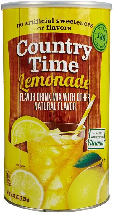 Country Time Lemonade Powder Drink Mix, 2.33 Kg | Lazada PH