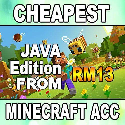 ☂Res. Tvb397🔥บัญชี MINECRAFT JAVA EDITION เกม ️ORIGINAL ️ รับประกันตลอด ...