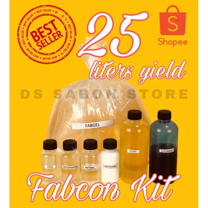 ♕Diy Fabcon fabric conditioner kit with instruction | Lazada PH
