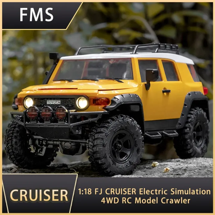 FMS 1:18 FJ CRUISER Simulation Electric 4WD RC Model Crawler Off-Road ...