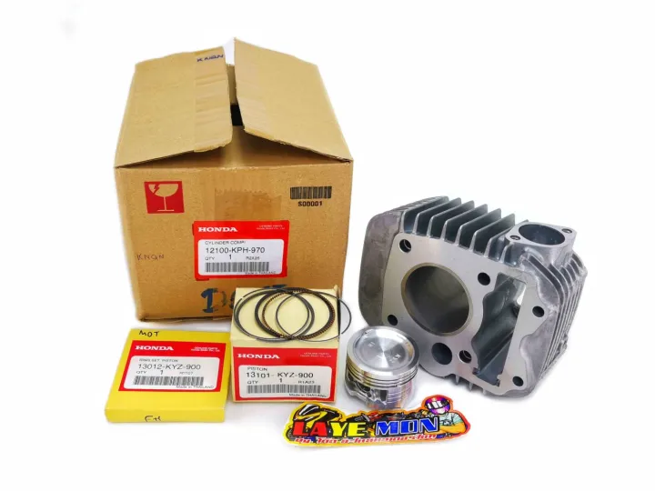 เสื้อสูบ ลูกแหวนแท้เบิกศูนย์ สแตนดาร์ด 52.40มิล HONDA wave125s wave125r ...