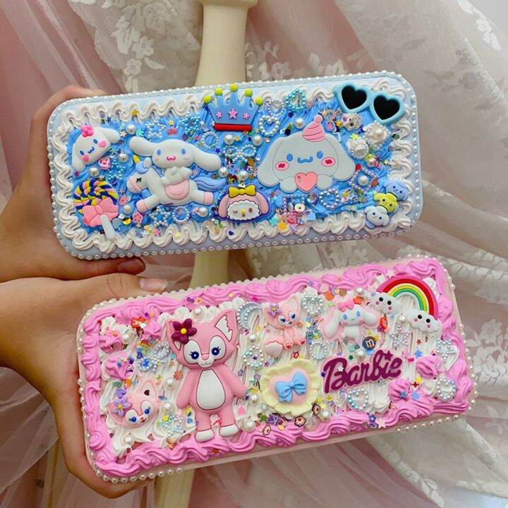 DSIUY Melody Cream Glue Stationery Box Handmade Cinnamoroll Diy Pencil ...
