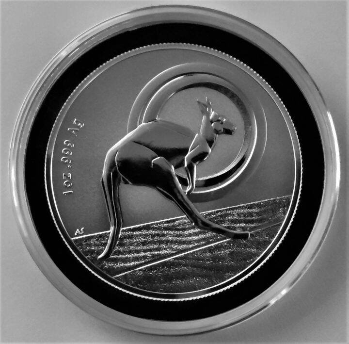2021 RAM's Kangaroo Series 1 oz .999 Silver Coin (Frosted Uncirculated ...