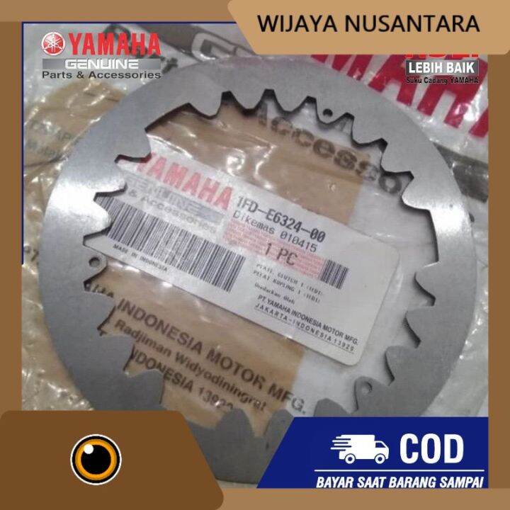 Plat gesek besi plat kopling Plate Clutch Yamaha Force FI F1 1FD-E6324-00 | Lazada Indonesia