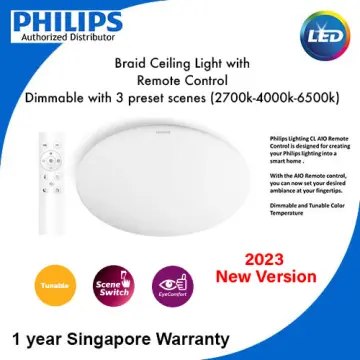 Philips Ceiling Light With Remote Control | Shelly Lighting