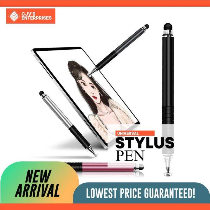 2 In 1 Universal Capacitive Multi-Function Stylus Pen | Lazada PH