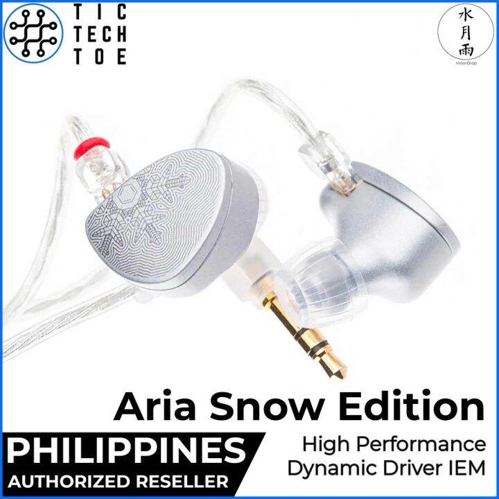 Moondrop Aria Liquid Crystal Polymer Dynamic Driver HiFi Earphones ...