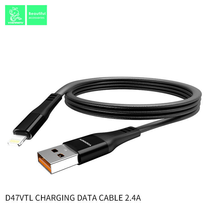 VDENMENV (Garansi Resmi 1 Tahun)Android kabel data charging cable flash ...