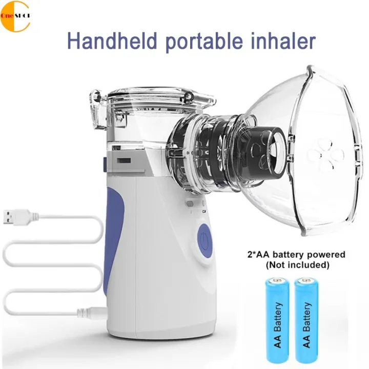 Portable Nebulizer Children Adult Handheld Compression Mesh Ultrasonic ...