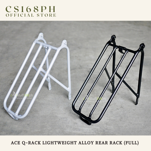CS168ph Ace Q-Rack Lightweight Alloy Rear Rack for Brompton (Full) for ...