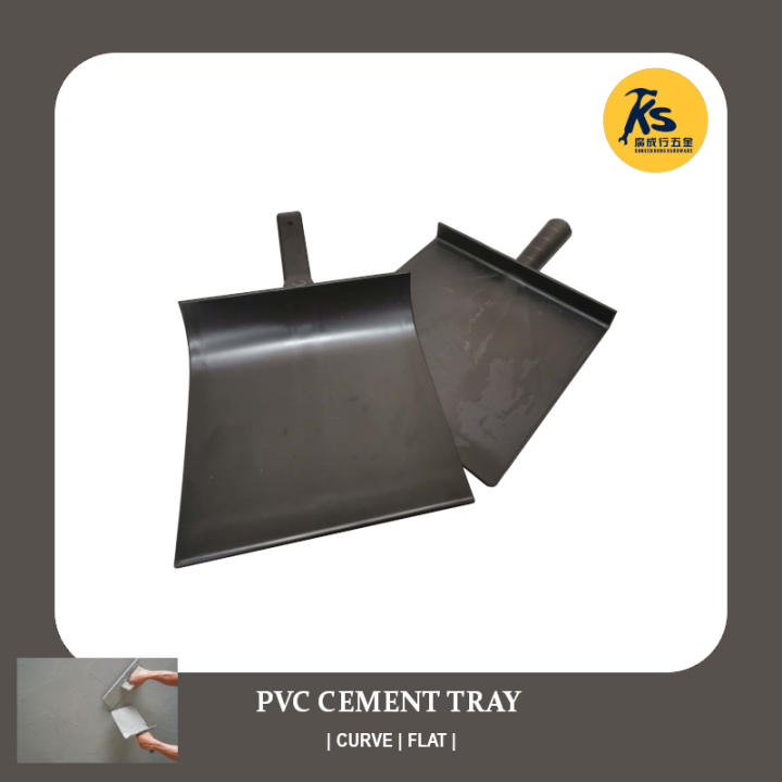 PVC CEMENT TRAY ( CURVE | FLAT ) | Lazada