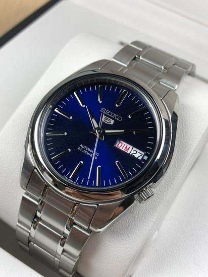 Seiko 5 SNKL43K1 / SNKL45K1 Automatic Gents Stainless Steel Bracelet ...