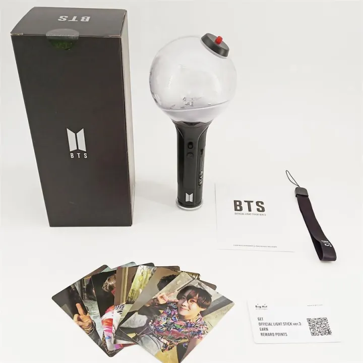 แท่งไฟ BTS VER.3 ARMY BOMB Concert Lightstick JIMIN V Glowing Light ...