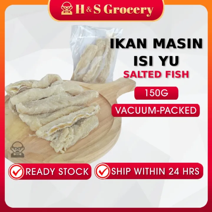 Ikan Masin Isi Yu / Salted Fish [READY STOCK] | Lazada