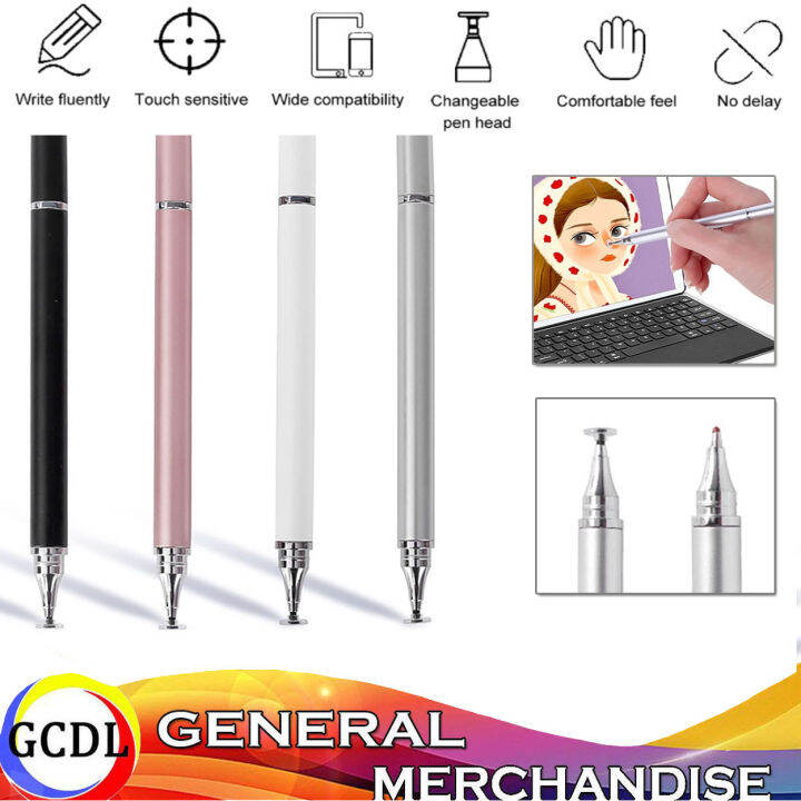Universal 2 in 1 Stylus Pen Drawing Tablet Capacitive Touch Screen Smart Pencil For iOS Android ...