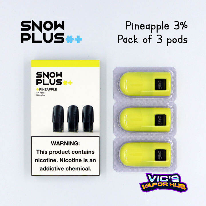 Snowplus 3.0 Pineapple Ice flavor pods | Lazada PH