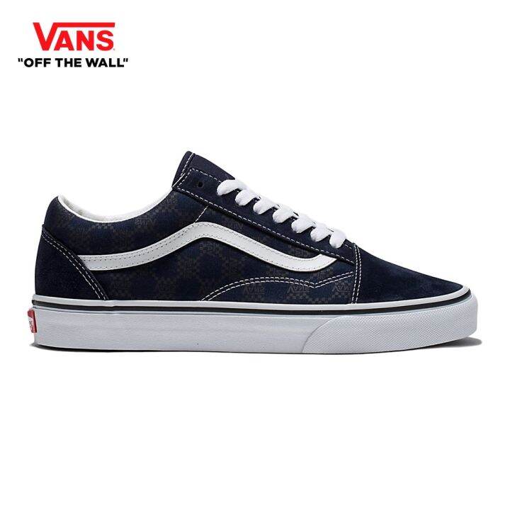 VANS รองเท้า Old Skool - Monogram Parisian Night [VN0A5KRSJDU] (สีน้ำเงินเข้มโทนดำ) | Lazada.co.th
