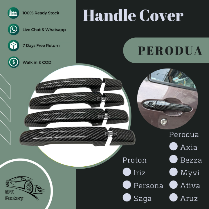 Perodua Door Handle Cover Proton Door Handle Cover Bezza Axia Myvi ...