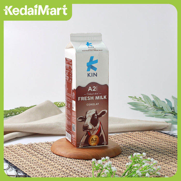 KIN Fresh Milk Pasteurised Chocolate 1 Liter | Lazada Indonesia