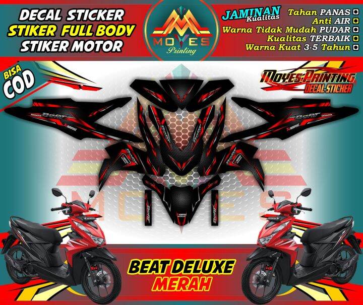 Decal Beat Deluxe Decal Stiker Beat Deluxe 2020 Decal Stiker Beat ...