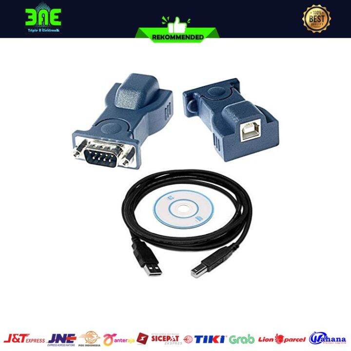 Kabel USB to Serial DB9 Bafo Premium Converter RS232 Male to Male ...