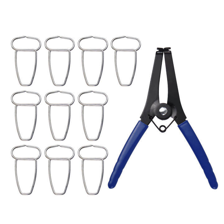 Spring Clamp Pliers with 10 Miter Clamps Woodworking Tool Miter Pliers ...