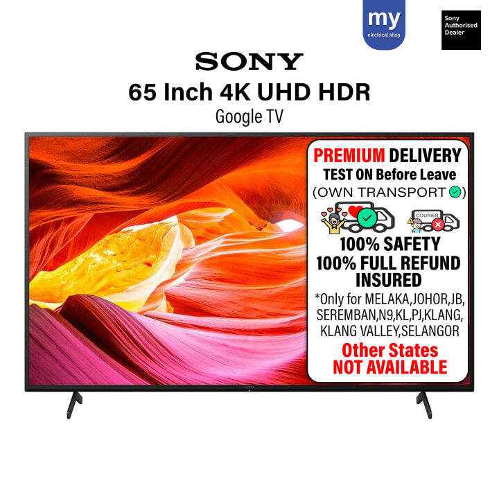 Sony 65 Inch 4K UHD HDR Google TV KD-65X75K | Lazada