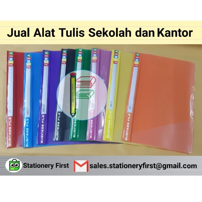 Map Business File Pocket Kantong Folio F4 Jenia Acco Snel Grosir 12pcs ...