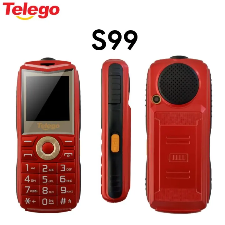 Telego S99 Powerbank Mobile Phone 2000mAh Dual Sim | Lazada PH