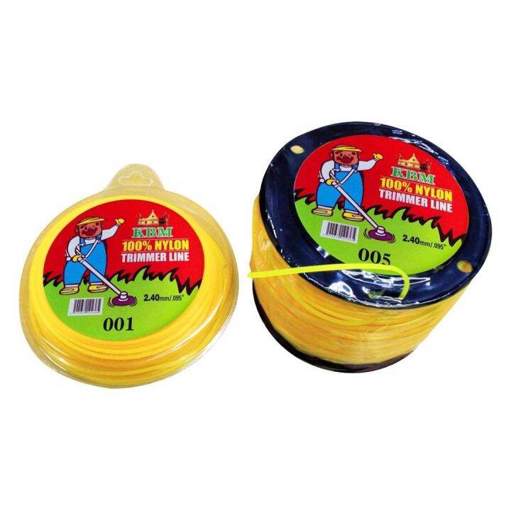 Yellow Nylon Trimmer Line Grass Cutter /TALI RUMPUT | Lazada