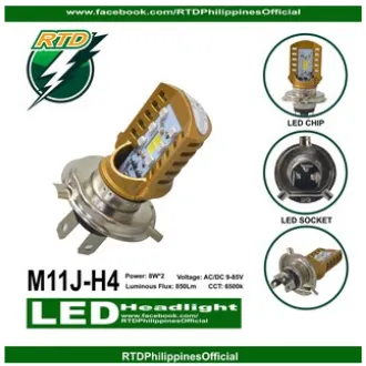 ORIGINAL RTD RAYTON LED HEADLIGHT M11J H4 | RTD PHILIPPINES OFFICIAL ...