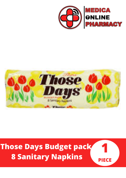 Those Days Budget pack 8 Sanitary Napkins | Lazada PH