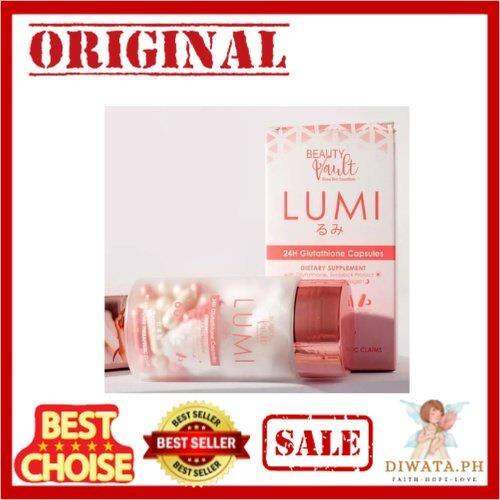 Original LUMI 24H Glutathione Capsules Whitening by Beauty Vault (60 Capsules) Japan | Lazada PH