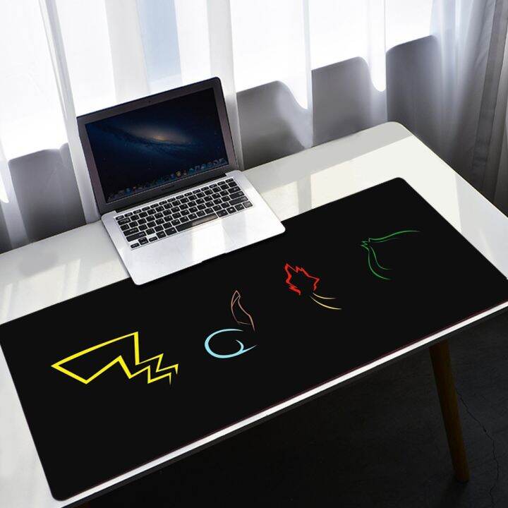 Large Mousepad Gamer Keyboard Pad Pokemon Pc Gaming Accessories ...