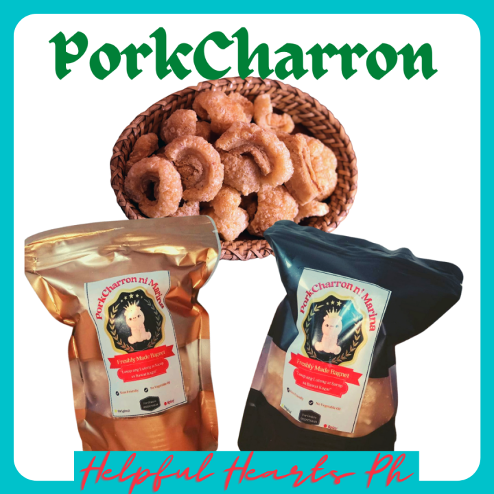 PorkCharron ni Marina Chicharon Baboy with Laman Crispy Pork Chicharon ...