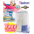 ASTRON 8.5KG WASHING MACHINE / SINGLE TUB WASHING MACHINE / ST 8582 ...