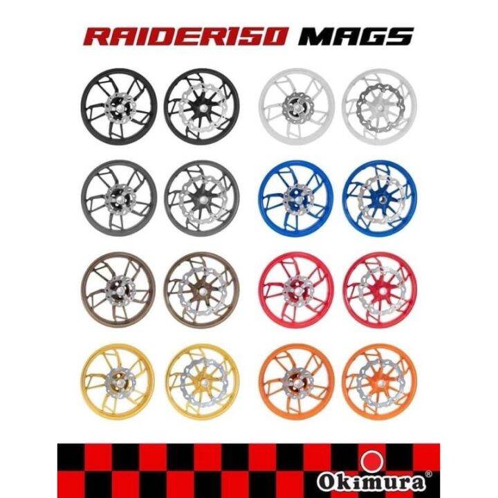 OKIMURA MAGS MAGWHEELS RAIDER 150 | Lazada PH