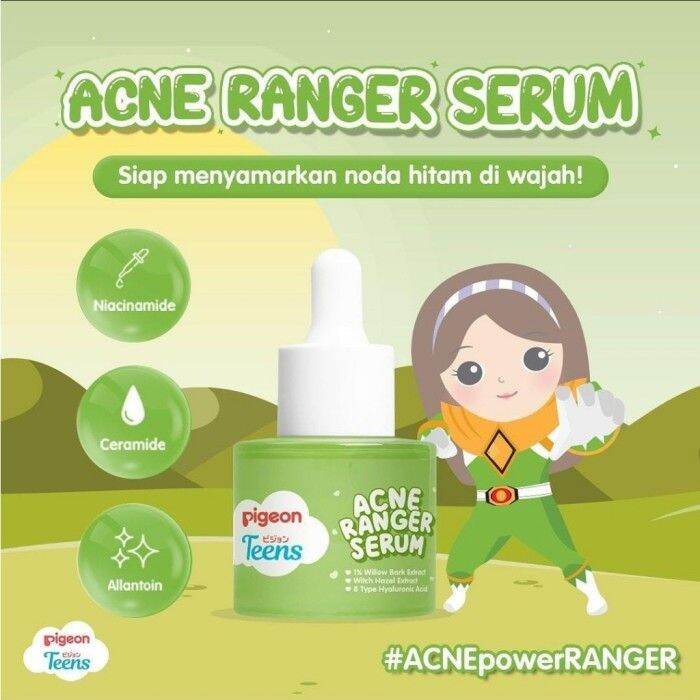 PIGEON TEENS ACNE RANGER SERUM 20ML | Lazada Indonesia