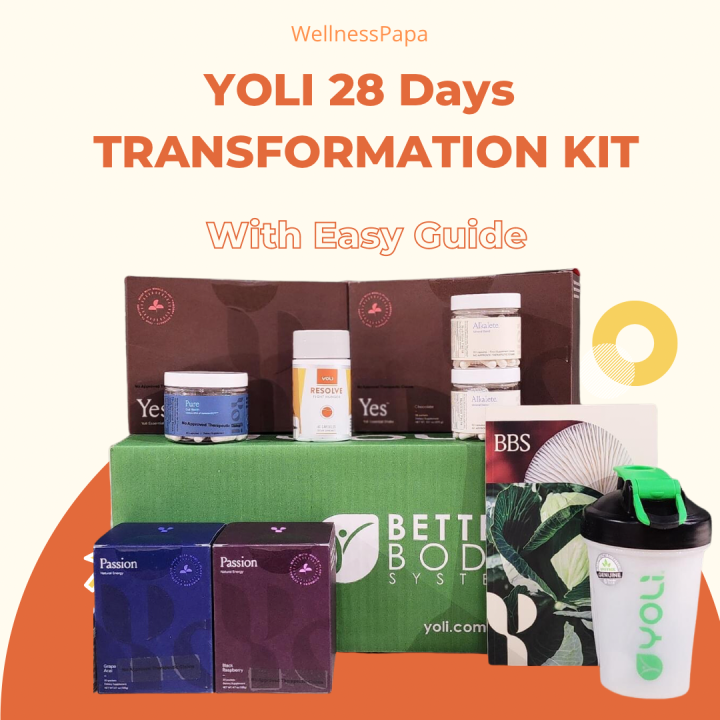 Yoli 28 Days Transformation Kit WEIGHT LOSS MANAGEMENT Passion ...