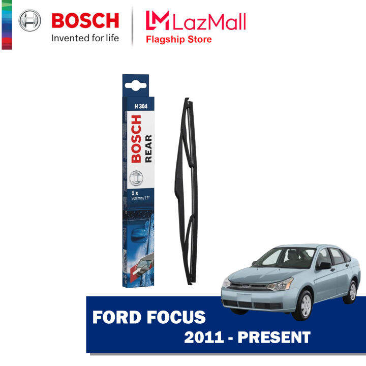BOSCH REAR WIPER BLADE FOR FORD FOCUS (III) 2011-PRESENT SIZE 12" H304 SINGLE | Lazada PH