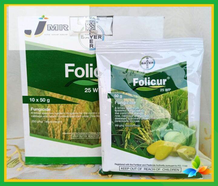 Folicur 25WP Systemic Fungicide 50 grams by Bayer | Lazada PH