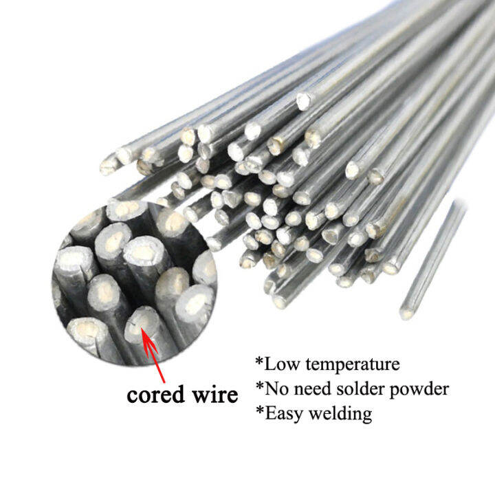 Low temperature simple welding rod, fusible flux cored welding wire ...