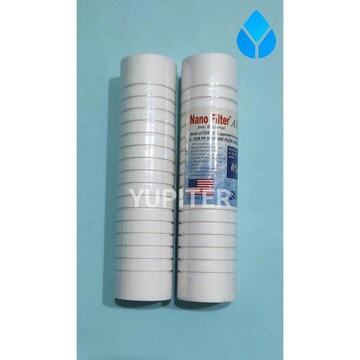 Nano Filter - AV Anti Bacterial Spun Sediment Catridge Filter 10 Inch ...