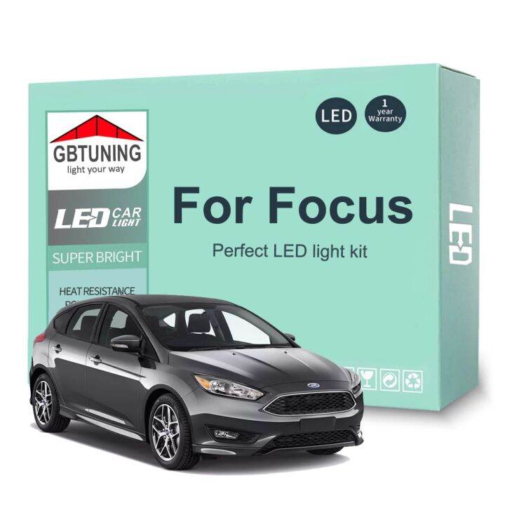 LED Interior Light Bulb Kit For Ford Focus MK1 MK2 MK3 1998-2013 2014 ...