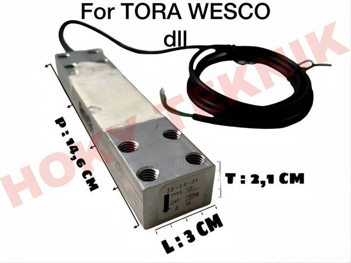 Load Cell Sensor Timbangan Digital 100 Kg (Cap Sensor 180Kg) | Lazada ...