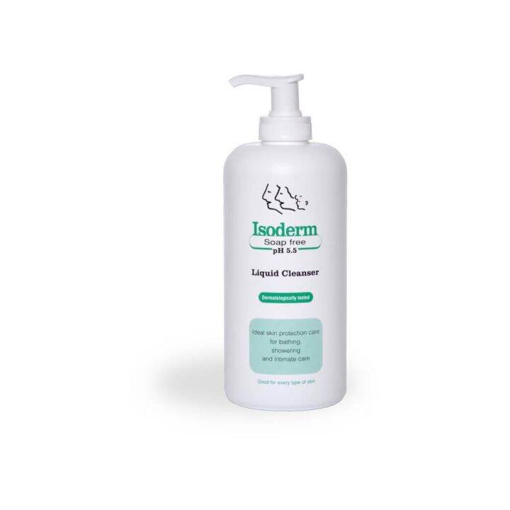ISODERM SOAP FREE LIQUID CLEANSER 500ML | Lazada