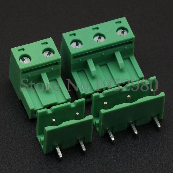 20 Set 7.62MM PCB Pluggable Terminal Block Connectors 2/3/4/5/6/7/8/9 ...